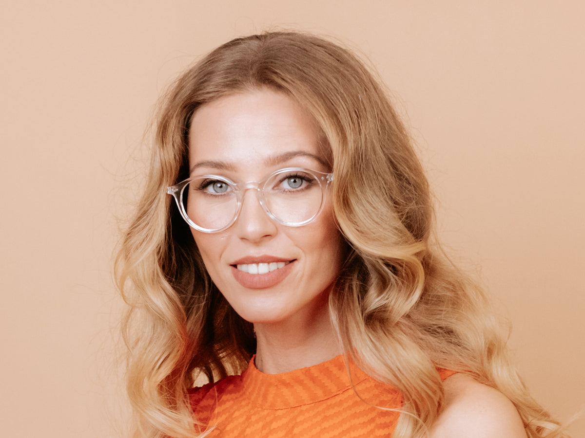 Reading Glasses 'Sydney' Transparent - Goodlookers