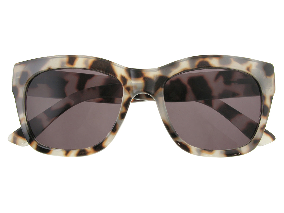Reading Sunglasses 'Showtime' White Tortoiseshell - Goodlookers