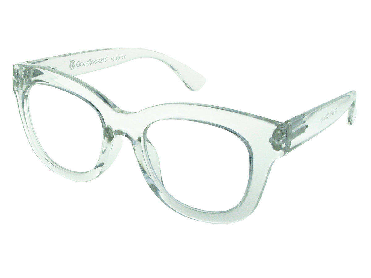 Blue Light Non-Prescription Glasses 'Encore' Transparent - Goodlookers