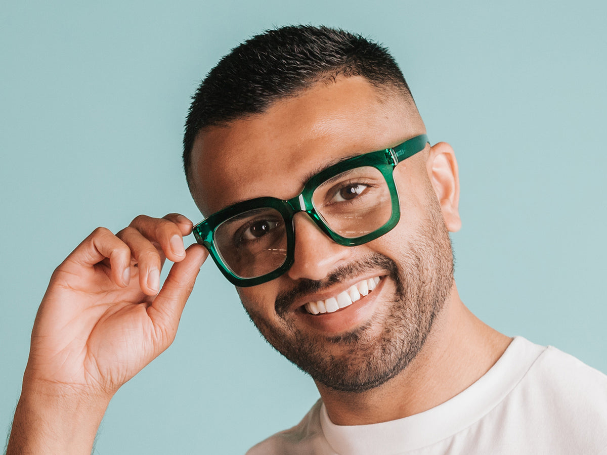 Reading Glasses 'Jamie' Green - Goodlookers