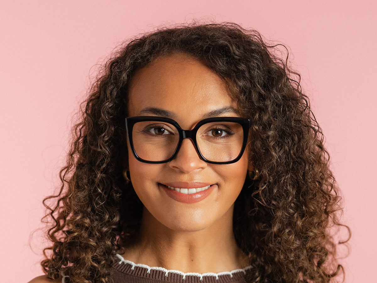 Reading Glasses 'Maddie' Black - Goodlookers