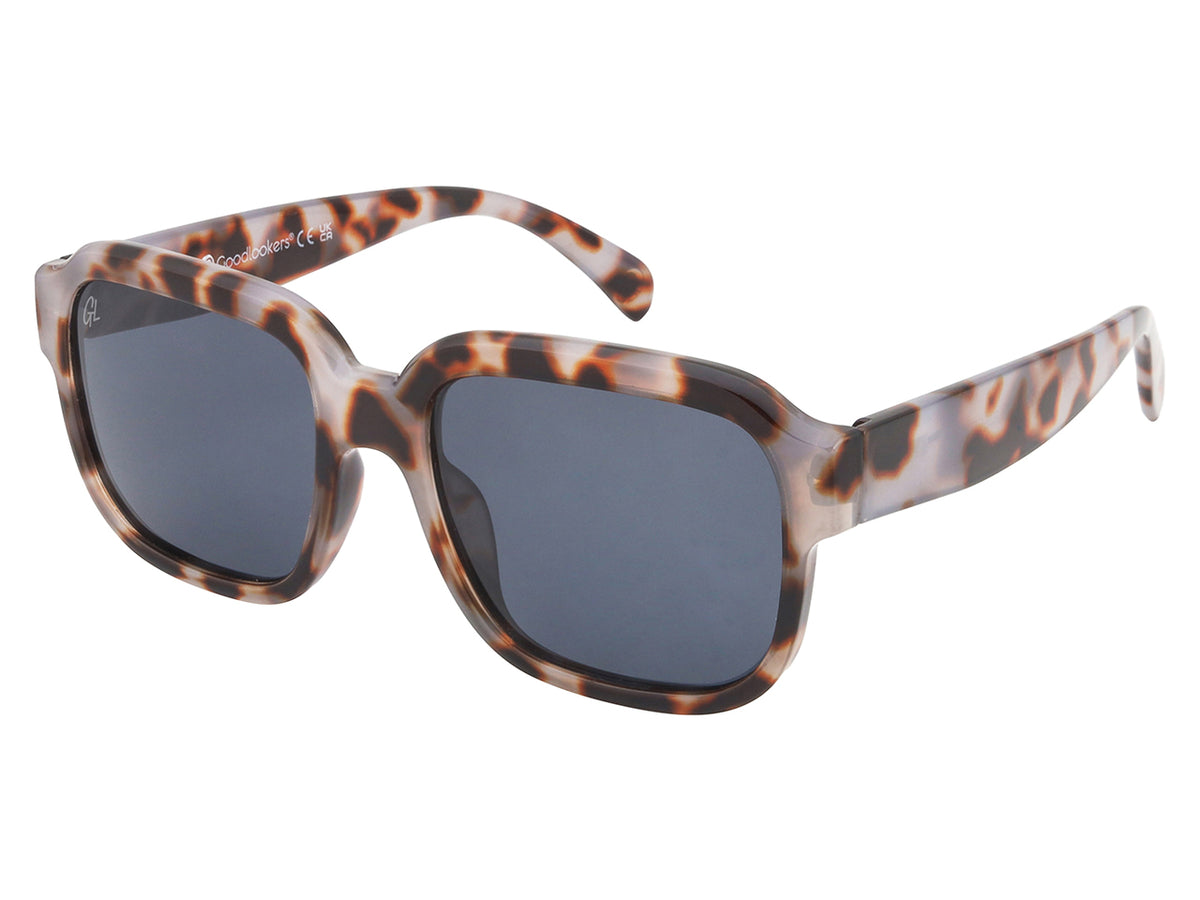 Sunglasses Polarised 'Pedro' White Tortoiseshell - Goodlookers