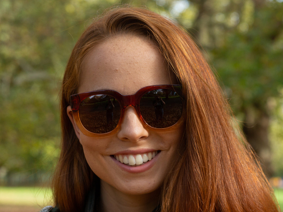 Sunglasses Polarised 'Riviera' Brown - Goodlookers