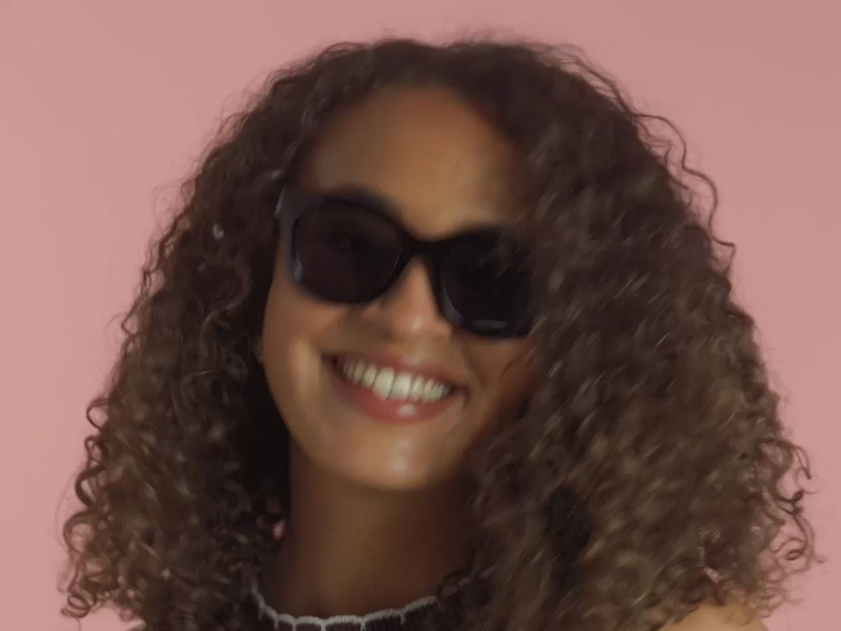 Reading Sunglasses 'Encore' Shiny Black- Goodlookers