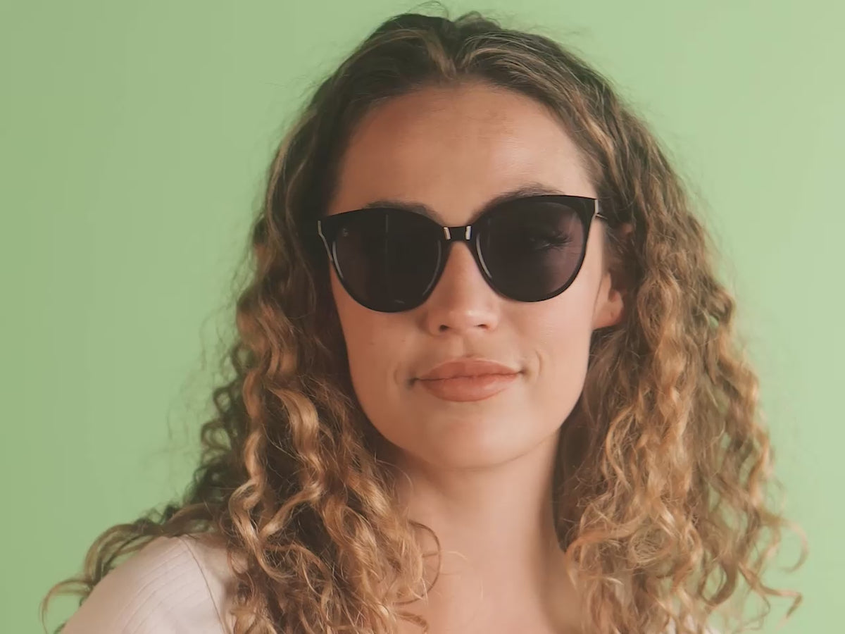 Reading Sunglasses 'Millie' Black - Goodlookers